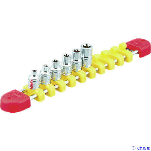 オレンジブック トラスコ中山　TRUSCOKTC 6.3sq.E型トルクスレンチセット[6コ組] 〔品番:TB2E06〕[ 注番:3839222]特長●KTC独自のパワーフィット形状を差込角に採用しています。用途●汎用工具に。仕様●差込角(...