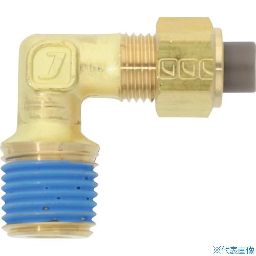 オレンジブック トラスコ中山　TRUSCO潤工社 黄銅製継手(ミリ系列) エルボ 6×4mm PT1/4 〔品番:PL6X4PT14BS〕[ 注番:3840890]特長●黄銅継手（ミリ系列）は日本工業規格JIS B8381｢空気圧管継手｣に...
