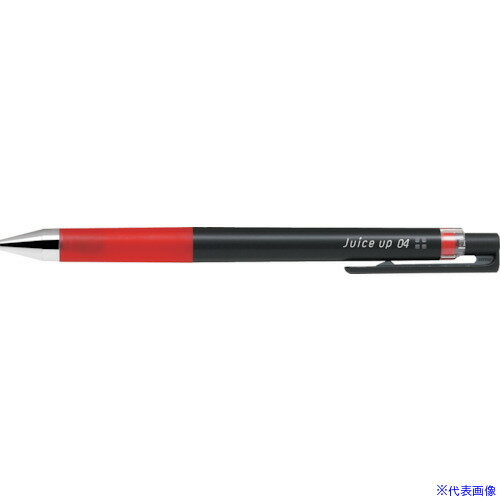 オレンジブック トラスコ中山　TRUSCOPILOT ゲルインキボールペン ジュースアップ0.4 レッド 〔品番:LJP20S4R〕[ 注番:3852871]特長●ペン先にシナジーチップを搭載した極細ゲルインキボールペンです。●新開発シナジ...