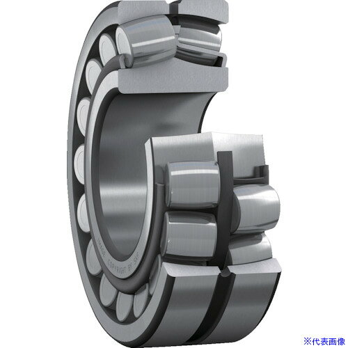 オレンジブック トラスコ中山　TRUSCOSKF 球面ころ軸受 C3すきま(すきま大) 内径100mmX外径180mmX幅60.3mm 〔品番:23220CCC3W33〕[ 注番:3852976]特長●球面ころ軸受は自動調心型であり、軸のた...