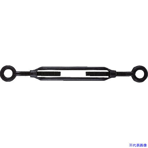 オレンジブック トラスコ中山　TRUSCOコンドーテック 枠式ターンバックル両オーフTB−E/E 生地 W5/8 〔品番:011A2AEE16〕[ 注番:3872260]特長●1回転で左右同時に締付けが行えます。用途●海上輸送貨物の引締用、...