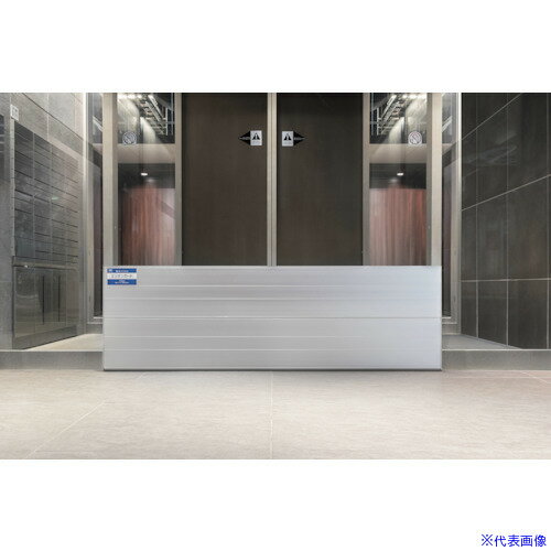 オレンジブック トラスコ中山　TRUSCOSANWA 脱着式簡易アルミ防水版 ミリオンガード 〔品番:MG01〕[ 注番:3872283]特長●設置時間約3分で設置できます。●工事不要です。●設置可能な環境か事前に確認をいただく必要がありま...