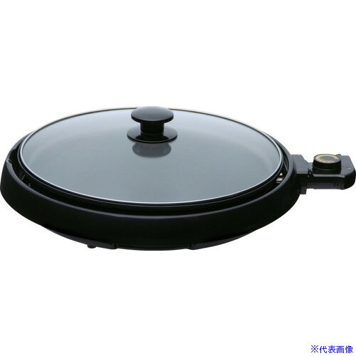 オレンジブック トラスコ中山　TRUSCOIRIS 561942 丸型ホットプレート 〔品番:IHPC320B〕[ 注番:3873989]特長●強力な火力で美味しく焼き上げるホットプレートです。●プレートは焦げ付きにくいフッ素コーティングが...