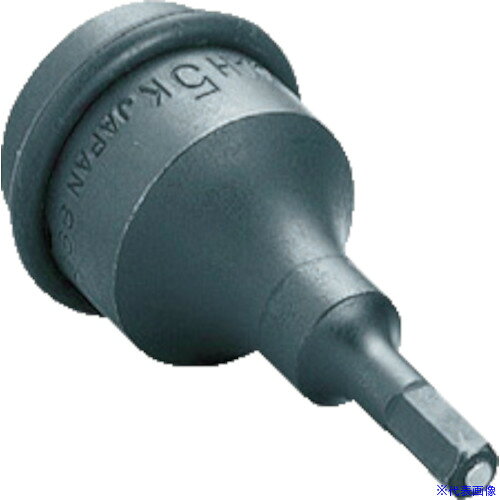 オレンジブック トラスコ中山　TRUSCOTONE インパクト用ヘキサゴンソケット(マグネット付) 8mm 〔品番:4AH08K〕[ 注番:3875679]特長●先端にマグネット付です。●インパクトレンチなどの動力工具用でも使用できます。●...