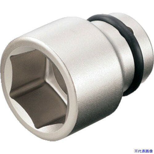 オレンジブック トラスコ中山　TRUSCOTONE インパクト用ソケット 対辺寸法29mm 全長45mm 〔品番:4NV29〕[ 注番:3875938]特長●外観品質と防錆力の向上を図った無電解メッキ仕様のインパクト用ソケットです。●Oリン...