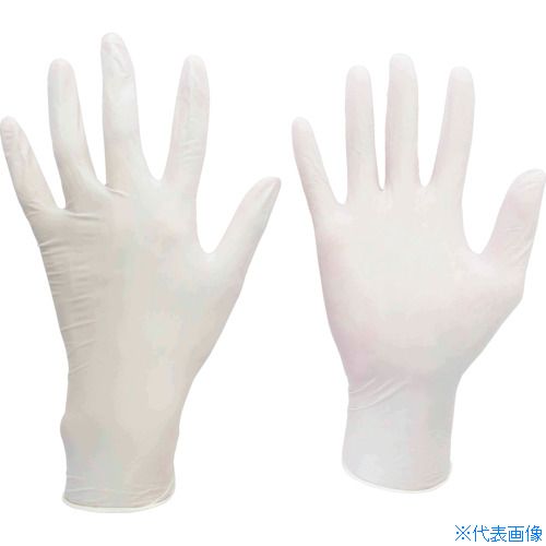 オレンジブック トラスコ中山　TRUSCOミドリ安全 ニトリル使い捨て手袋 極薄 粉なし 白 L (100枚入) 〔品番:VERTE711NL〕[ 注番:3889068]特長●抜群のフィット性と柔軟性を兼ね備えた疲れにくい手袋です。用途●食...