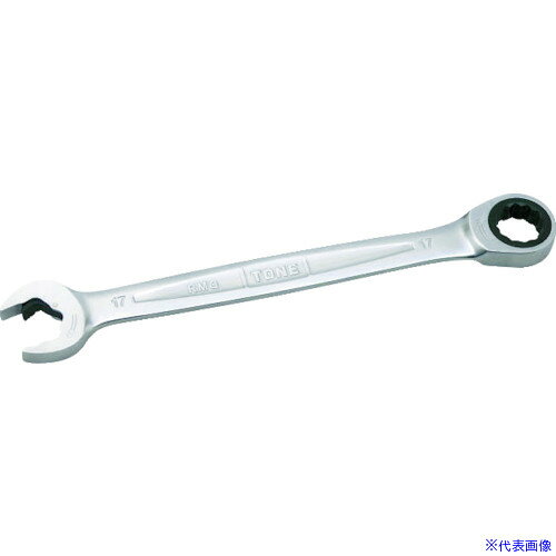 オレンジブック トラスコ中山　TRUSCOTONE クイックラチェットめがねレンチ 13mm 〔品番:RMQ13〕[ 注番:3893707]特長●スパナ部・めがね部ともに抜差し不要で早回し操作が可能です。●本体が薄形のストレート形状のため、...
