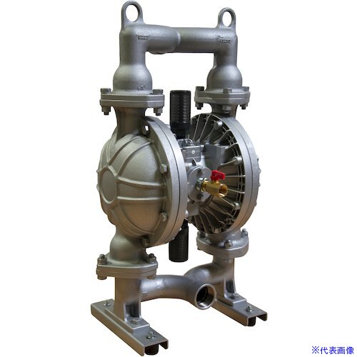 オレンジブック トラスコ中山　TRUSCOヤマダ ダイアフラムポンプ 〔品番:NDPH40BFC〕[ 注番:3894241]特長●NDP-H40シリーズは低速運転や、押し込み高圧力に対応する機械式エア切換バルブを搭載しました。呼び水の必要が...