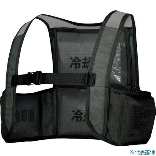 オレンジブック トラスコ中山　TRUSCOアイトス アイスベスト(アイスパック4個付) ブラック XL 〔品番:AZ865948010XL〕[ 注番:3897625]特長●ピンポイントで冷やせます。●体にフィットして動きやすく着脱が簡単です...