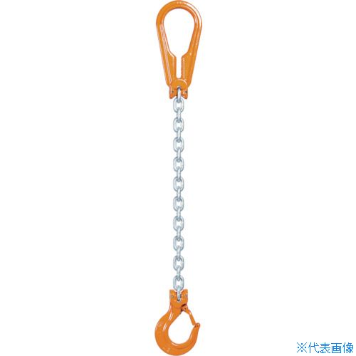 オレンジブック トラスコ中山　TRUSCO象印 チェーンスリング(ピンタイプ)1本吊り・2t 〔品番:1SH8〕[ 注番:3901891]特長●フックの開口寸法が広く玉掛け作業が楽です。●「プラスV級」ロードチェーン採用でより安全になりまし...