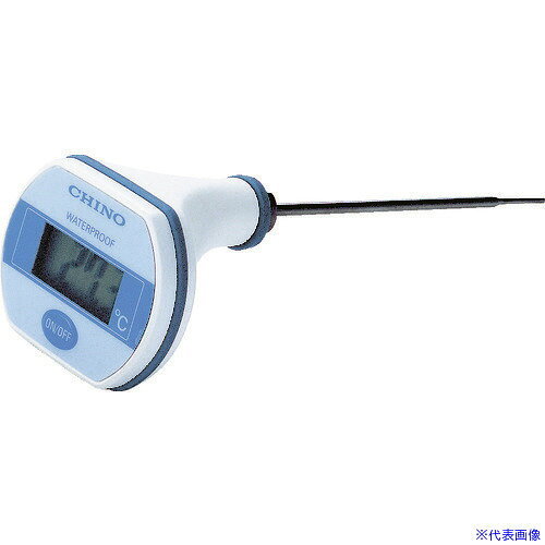オレンジブック トラスコ中山　TRUSCOCHINO 防水形中心温度計 〔品番:MF500〕[ 注番:3924599]特長●食品に突き刺して内部温度を測定する針状プローブK熱電対センサーです。●表示部・センサー部一体型で握りやすい形状です。...