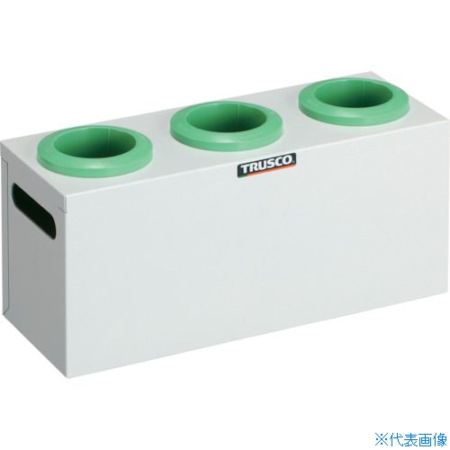 オレンジブック トラスコ中山　TRUSCOTRUSCO ツーリングケース NT・BT兼用 50用ホルダー3個 ホワイト 間口390×奥行145×高さ188mm 〔品番:WNT503W〕[ 注番:3930238]特長●ワゴンの棚板や卓上に載せ...