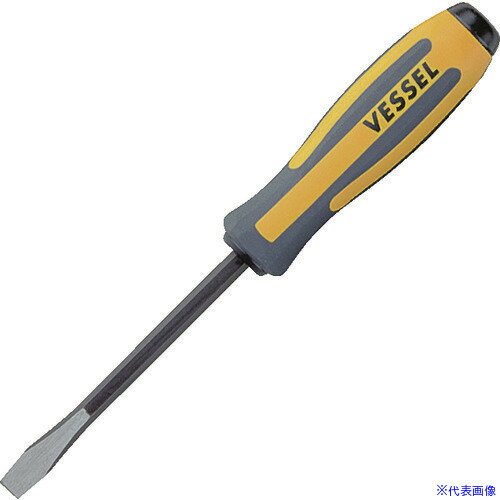 オレンジブック トラスコ中山　TRUSCOVESSEL メガドラタガネドライバー 970 9.5X120 〔品番:9709.5120〕[ 注番:3939847]特長●高級タガネ鋼材使用です。●耐摩耗性と刃先の切れ味を追求しました。●エラスト...