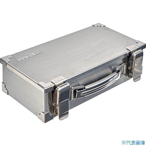 オレンジブック トラスコ中山　TRUSCOTRUSCO ステンレス トランク工具箱 W270xD145xH70 〔品番:SU3T260〕[ 注番:3940477]特長●錆に強いステンレス製の工具箱です。●片開き開閉式です。仕様●色：シルバー...