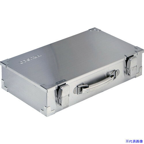 オレンジブック トラスコ中山　TRUSCOTRUSCO ステンレス トランク工具箱 W370xD220xH85 〔品番:SU3T360〕[ 注番:3940478]特長●錆に強いステンレス製の工具箱です。●片開き開閉式です。●便利な小物入れ（...