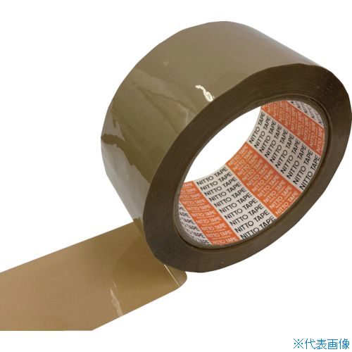 オレンジブック トラスコ中山　TRUSCO日東電工BM 包装用OPP粘着テープ ダンプロンM MR−3605 48mm×50m 段ボール色 〔品番:MR360548DB〕[ 注番:3950254]特長●段ボールの梱包に抜群のシール性能を発揮...