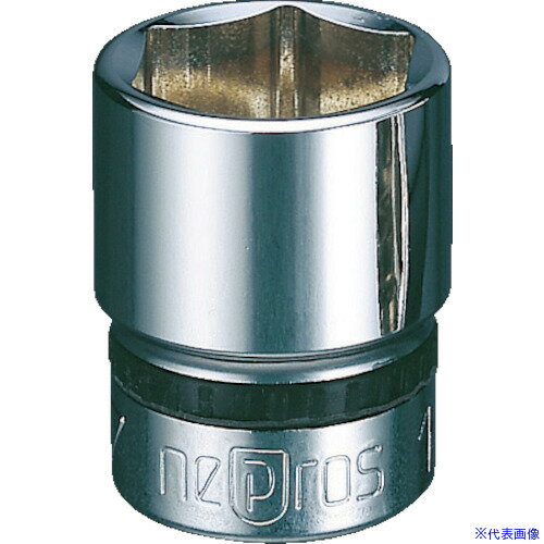 オレンジブック トラスコ中山　TRUSCOネプロス 9.5sq.ソケット(六角) 対辺寸法12mm 差込角9.5mm 〔品番:NB312〕[ 注番:3952347]特長●接触面をより大きくすることで薄肉部への応力の集中を低減するNパワーフィ...