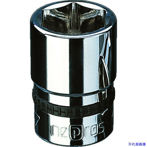 オレンジブック トラスコ中山　TRUSCOネプロス 12.7sq.ソケット(六角) 対辺寸法17mm 全長34mm 〔品番:NB417〕[ 注番:3952533]特長●接触面をより大きくすることで薄肉部への応力の集中を低減するNパワーフィッ...