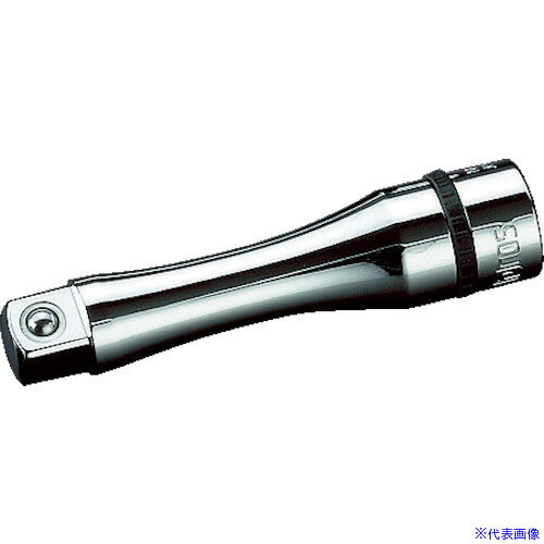 オレンジブック トラスコ中山　TRUSCOネプロス 9.5sq.エクステンションバー 差込角9.5mm 全長100mm 〔品番:NBE3100〕[ 注番:3952681]特長●差込角側はKTC独自のNパワーフィットを採用しています。●流線形...