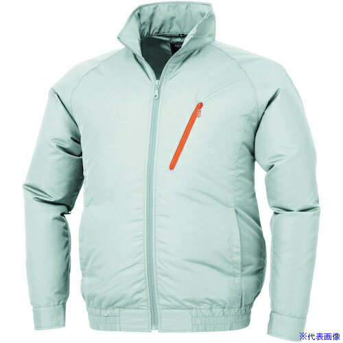 オレンジブック トラスコ中山　TRUSCOジーベック 空調服ポリエステル100ブルゾンKU90510-K6-4L 〔品番:KU90510K64L〕[ 注番:3956653]特長●表面に雨や汚れた水などをはじく撥水加工を施しています。●脇下に...
