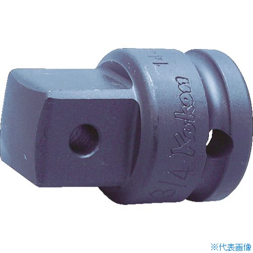 オレンジブック トラスコ中山　TRUSCOKo−ken インパクトアダプター 差込角12.7×19.0mm 〔品番:14466A〕[ 注番:3956903]特長●インパクトレンチの差込角を変換するアダプターです。仕様●差込角凹(mm)：12...