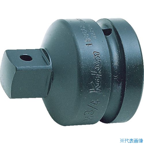オレンジブック トラスコ中山　TRUSCOKo−ken インパクトアダプター 差込角25.4×19.0mm 〔品番:18866A〕[ 注番:3956946]特長●インパクトレンチの差込角を変換するアダプターです。仕様●差込角凹(mm)：25...