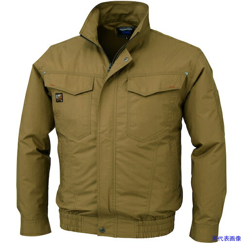 オレンジブック トラスコ中山　TRUSCOXEBEC 空調服綿100ブルゾンKU91400−K20−3L キャメル 〔品番:KU91400K203L〕[ 注番:3957356]特長●右内側電池ボックス専用ポケットです。●左内側バッテリー専用...