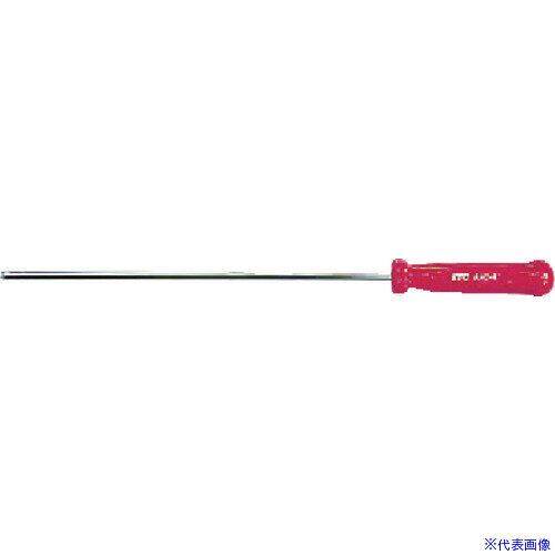 オレンジブック トラスコ中山　TRUSCOKTC バルブむし回し 〔品番:AH24〕[ 注番:3957781]特長●軸長が長いため、ホイールに工具が当たらず作業性が向上します。●グリップは早回しをしやすくするため、細径にしています。用途●タ...