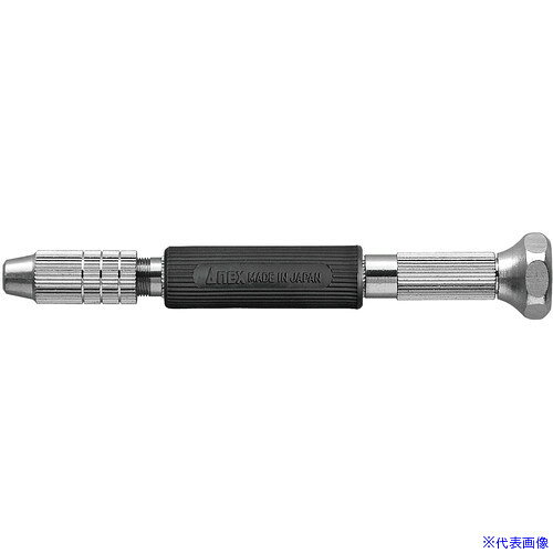 オレンジブック トラスコ中山　TRUSCOアネックス 精密ピンバイスラバーグリップ収納式 0.1〜3.2mm 〔品番:98R〕[ 注番:3959546]特長●細かなサイズの穴あけやバリ取りができます。●力が入るラバーグリップ付です。●回しや...