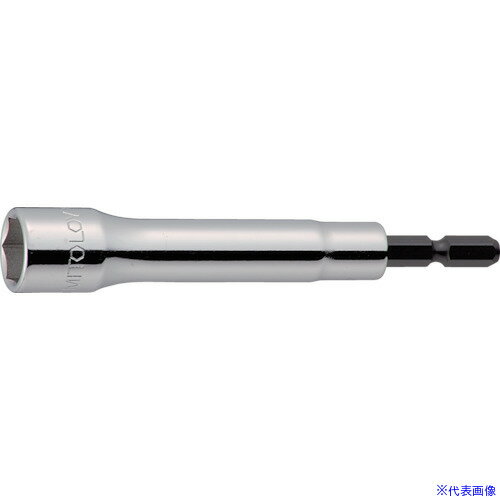 オレンジブック トラスコ中山　TRUSCOミトロイ ビットソケット ハイパー 13mm 〔品番:EH13〕[ 注番:3977935]特長●応力分散形状により、耐久性(寿命)アップしています。●衝撃破断に強い六角形状ソケットです。●各種充電式...