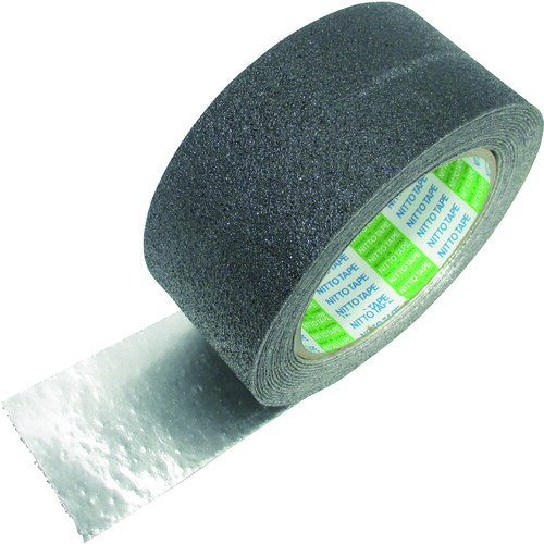 オレンジブック トラスコ中山　TRUSCO日東 アンチスキッドテープ(屋外用) AS−127 凹凸面用 1.0mm×50mm×5m ブラック 〔品番:AS127BOX50B〕[ 注番:4011643]特長●階段、スロープなどの滑りやすい箇所...