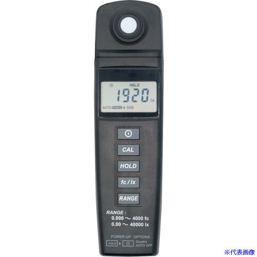 オレンジブック トラスコ中山　TRUSCOMT デジタル照度計 〔品番:MT337〕[ 注番:4025295]特長●持ち運びに便利なスリムタイプの照度計です。●電源投入時に自動的にゼロ調整をおこなう為、正確な測定が可能です。●小数点第2位（...