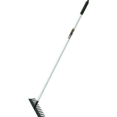 オレンジブック トラスコ中山　TRUSCOTRUSCO スチールレーキ パイプ柄 12本爪 〔品番:TSRP12〕[ 注番:4026098]特長●爪部は特殊鋼採用のため軽量です。●爪部は熱処理を施し、曲がりにくく、耐摩耗性に優れています。●...