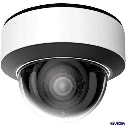 オレンジブック トラスコ中山　TRUSCOMT 4メガピクセル防水ドーム型IPカメラ 〔品番:IPWD12A〕[ 注番:4026912]特長●H.265圧縮方式対応●有効画素4.1メガピクセル●電動4倍ズーム機能付き●内蔵マイク機能付き●S...