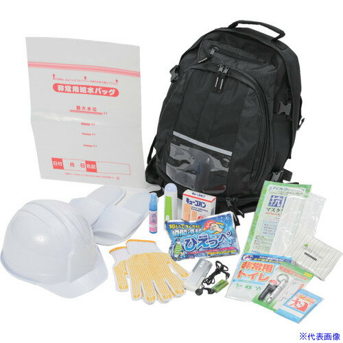 オレンジブック トラスコ中山　TRUSCOリンクサス ゲンバッグ防災17点セット 〔品番:GBBS01〕[ 注番:4047703]特長●もしもの時に本当に役立つ防災グッズを厳選してセットにしました。●防災士が厳選した豊富なラインナップです。...