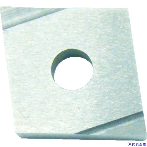 オレンジブック トラスコ中山　TRUSCOSANWA 切削工具 ハイスチップ 四角80° Lブレーカー2 〔品番:12S8004BL2〕[ 注番:4051459]特長●他材質チップに比べ靱性が高く、断続切削やワークの回転速度が上がらない加工...