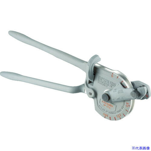 オレンジブック トラスコ中山　TRUSCORIDGID ラチェットチューブベンダー 368 〔品番:35175〕[ 注番:4054024]特長●高いギア比により、銅管（タイプKおよびL）を曲げることができます。●最小の力で曲げ加工が可能です...