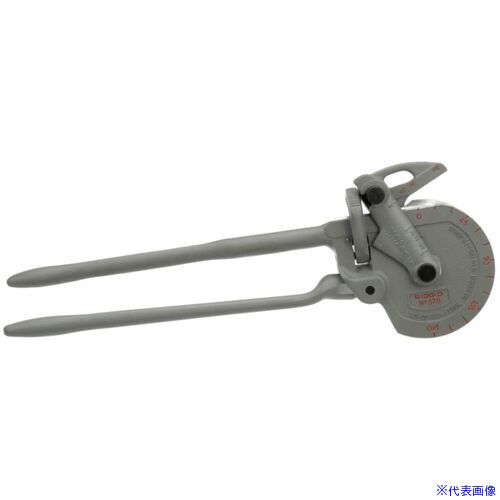 オレンジブック トラスコ中山　TRUSCORIDGID ラチェットチューブベンダー 378 〔品番:35180R〕[ 注番:4054032]特長●高いギア比により、銅管（タイプKおよびL）を曲げることができます。●最小の力で曲げ加工が可能で...