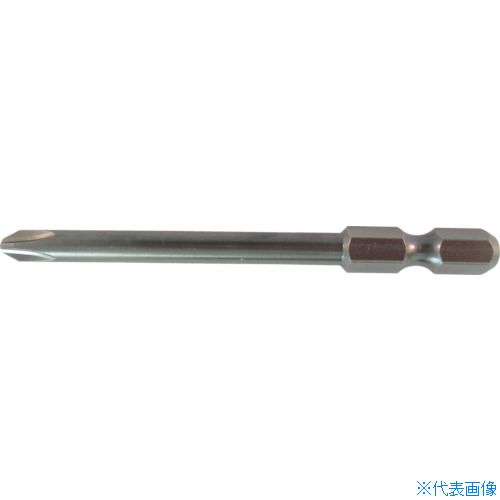 オレンジブック トラスコ中山　TRUSCO近江 六角6.35 溝11.5差込 充電式ドライバー用差込 +2 全長75 段付φ5x52 MAG 〔品番:V182755MAG〕[ 注番:4061870]特長●専用特殊鋼を用いることで靱性を高め、...