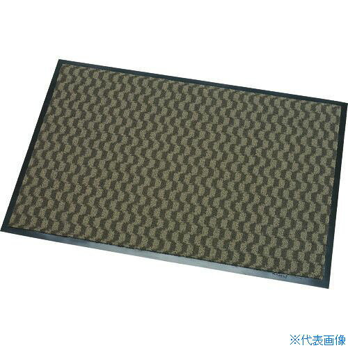 オレンジブック トラスコ中山　TRUSCO3M エンハンスマット 3000 茶 900X1200mm 〔品番:E3BRO900X1200〕[ 注番:4071395]特長●極太ナイロン繊維と太さの異なるナイロン繊維のコンビネーションで高耐久性...