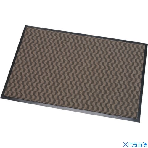 オレンジブック トラスコ中山　TRUSCO3M エンハンスマット 3000 茶 900X1800mm 〔品番:E3BRO900X1800〕[ 注番:4071417]特長●極太ナイロン繊維と太さの異なるナイロン繊維のコンビネーションで高耐久性...