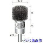 オレンジブック トラスコ中山　TRUSCOナカニシ ステンレスブラシ 角 φ30×25×軸φ6 線φ0.3 〔品番:52353〕[ 注番:4076543]特長●各種金属の表面処理加工に最適な高品質のワイヤーブラシです。●全方向に直立毛足があ...