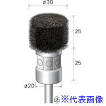 オレンジブック トラスコ中山　TRUSCOナカニシ 硬鋼ブラシ 角 φ30×25×軸φ6 線φ0.3 〔品番:52363〕[ 注番:4077984]特長●各種金属の表面処理加工に最適な高品質のワイヤーブラシです。●全方向に直立毛足があり、底...