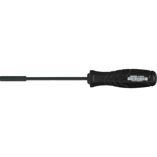 オレンジブック トラスコ中山　TRUSCOHOZAN ナットドライバー 〔品番:D8405〕[ 注番:4078896]特長●手にやさしいグリップ形状で、よく手になじみ力の入りやすい形状です。●RoHS対応品です。仕様●軸長(mm)：100●...