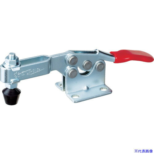 オレンジブック トラスコ中山　TRUSCOスーパー 下方押え型トグルクランプ(水平ハンドル式)全長:142mm 締付力:0.9kN 〔品番:TDH350F〕[ 注番:4094115]特長●ほとんどの機種のカシメ（支持）ピンにステンレスを採用...