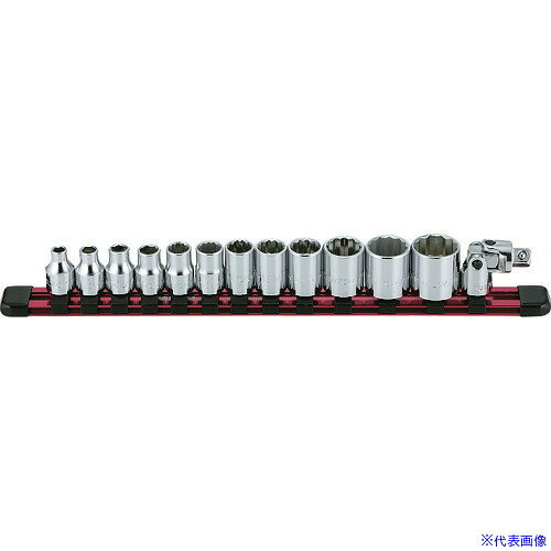 オレンジブック トラスコ中山　TRUSCOミトロイ 3/8 ソケットレンチセット mm12コマ 14点 〔品番:SH314M〕[ 注番:4113514]特長仕様●差込角(mm)：9.5●セット内容(点)：14●ソケット内容(mm)：3H-6...