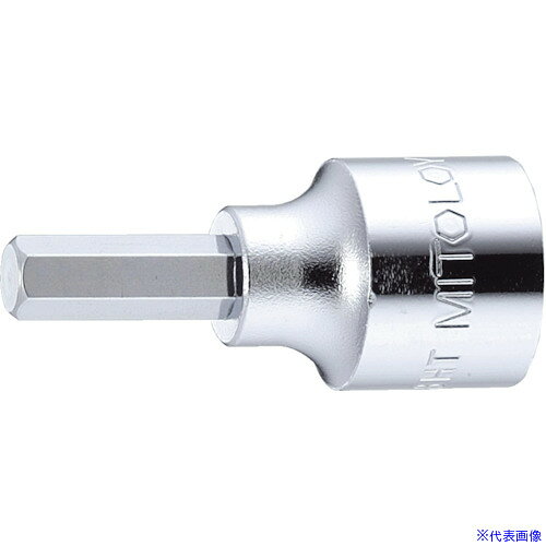 オレンジブック トラスコ中山　TRUSCOミトロイ 1/2 ヘックスソケット 6mm 〔品番:406HT〕[ 注番:4113586]特長●差込角12.7mm用です。用途●作業における六角穴付ボルトや止めネジなどの締めゆるめ用に。仕様●差込角...