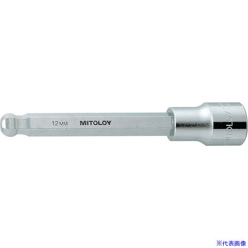 オレンジブック トラスコ中山　TRUSCOミトロイ 1/2 ヘックスソケット ボールポイント ロング 8mm 〔品番:408BHTL〕[ 注番:4113616]特長●ボールポイントタイプです。●差込角12.7mm用です。用途●作業における六...
