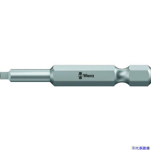 オレンジブック トラスコ中山　TRUSCOWera(ヴェラ) 868/4BTZ ビット 1 〔品番:060147〕[ 注番:4118847]特長●独自のスクエアプラス先端形状が寿命を延ばします。仕様●刃先：SQ1●全長(mm)：50●シャン...