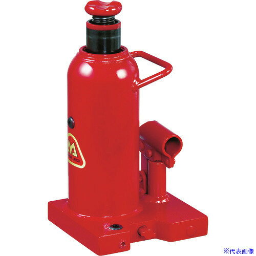 オレンジブック トラスコ中山　TRUSCOMASADA ポート穴付油圧ジャッキ 10トン 〔品番:MH10PP〕[ 注番:4125215]特長●油圧ゲージの取り付けが可能です。（お客様作業）●破壊試験機、理化機器用プレスなどにご使用いただけ...